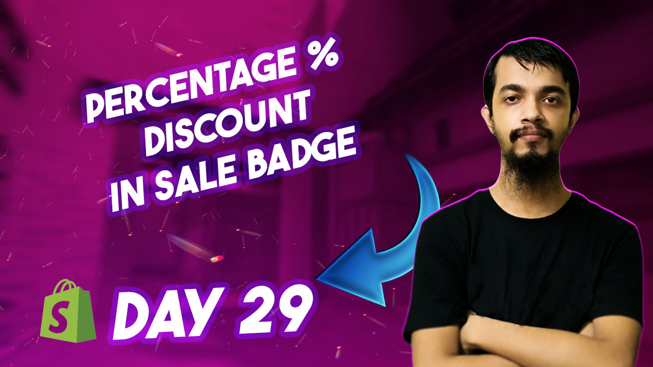 How to Show Percentage Discount in Sale Badge for Shopify Dawn Theme ...