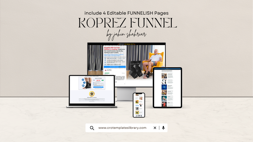 Koprez Funnelish Templates – CRO Templates Library