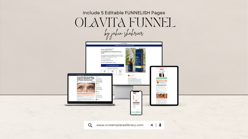 Olavita Funnelish Templates – CRO Templates Library